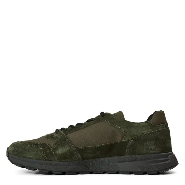 Prada Mixed Fabric Running Sneakers