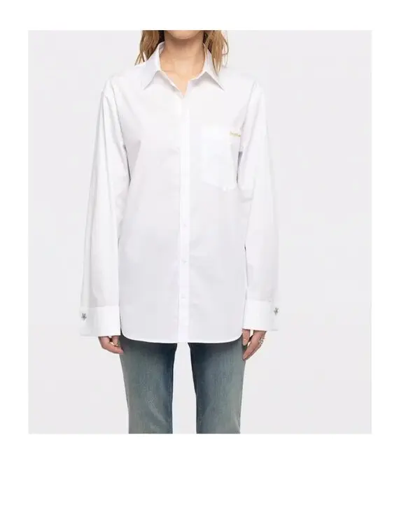 Zadig&Voltaire Embroidered Straight-cut Shirt