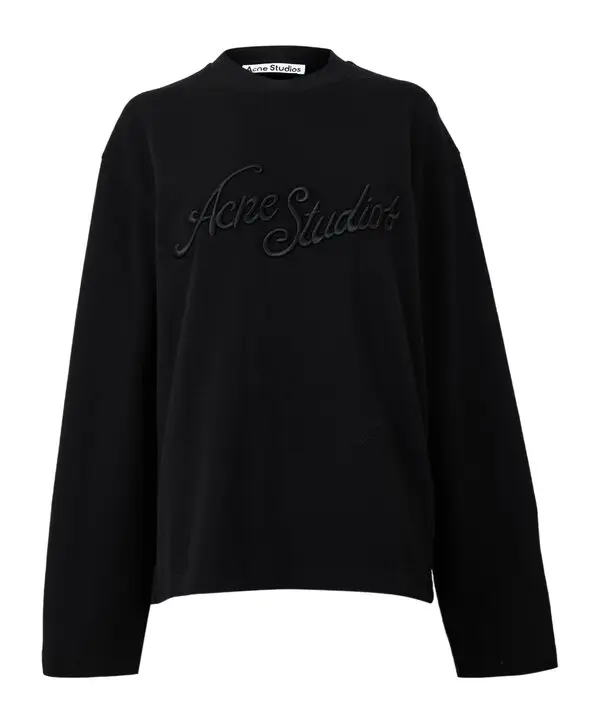 Acne Studios Crew Neck Long Sleeve Top