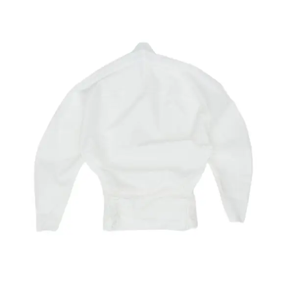 Jacquemus V-neck Fitted Waist Shirt - White
