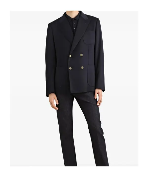 Dolce & Gabbana Virgin Wool Polo Shirt