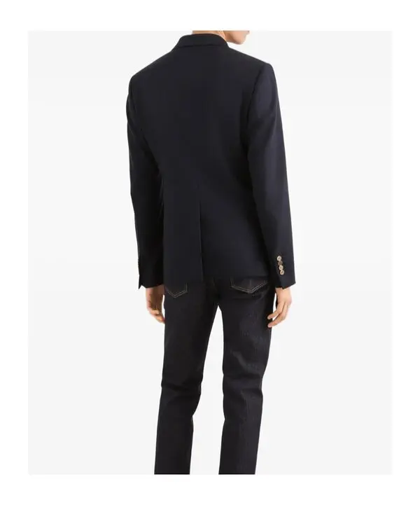 Dolce & Gabbana Virgin Wool Polo Shirt