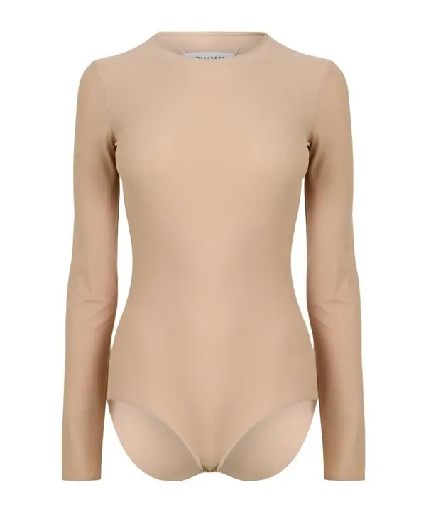 MAISON MARGIELA Crew Neck Long-sleeve Bodysuit - No