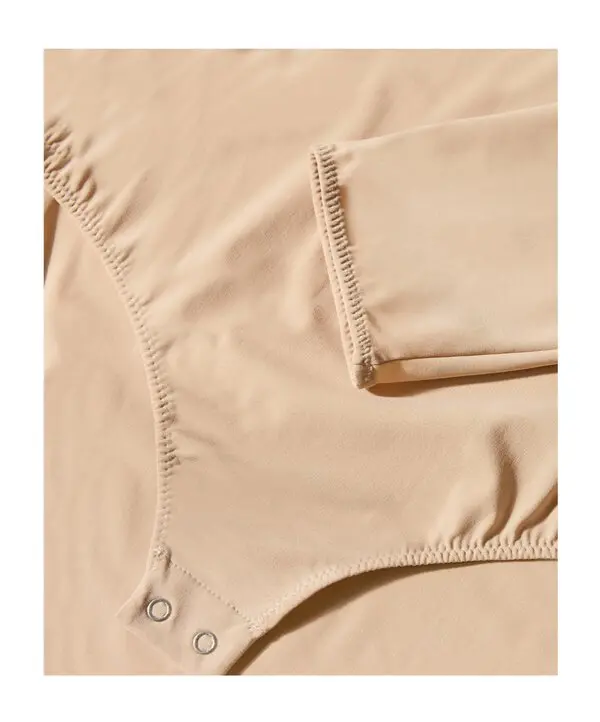 MAISON MARGIELA Crew Neck Long-sleeve Bodysuit - No