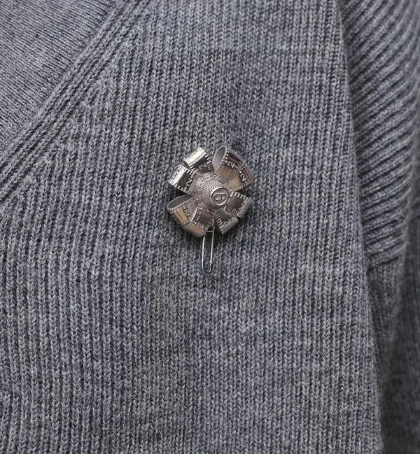 Dior Clover Pin Brooch