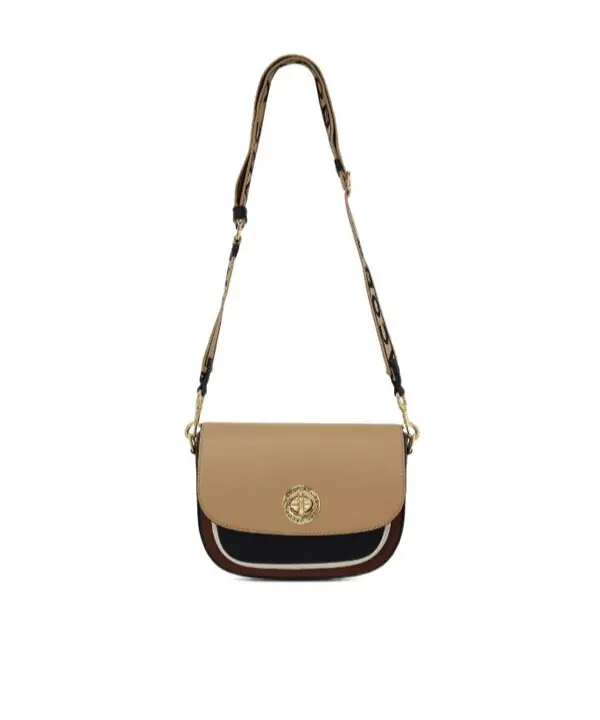 Marc Jacobs Logo-strap Shoulder Bag - Cognac Multi