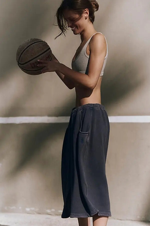 Free People Trackline Pants - Midnight Navy