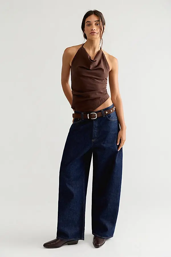 AGOLDE Rounded Baggy Jeans - Rinse