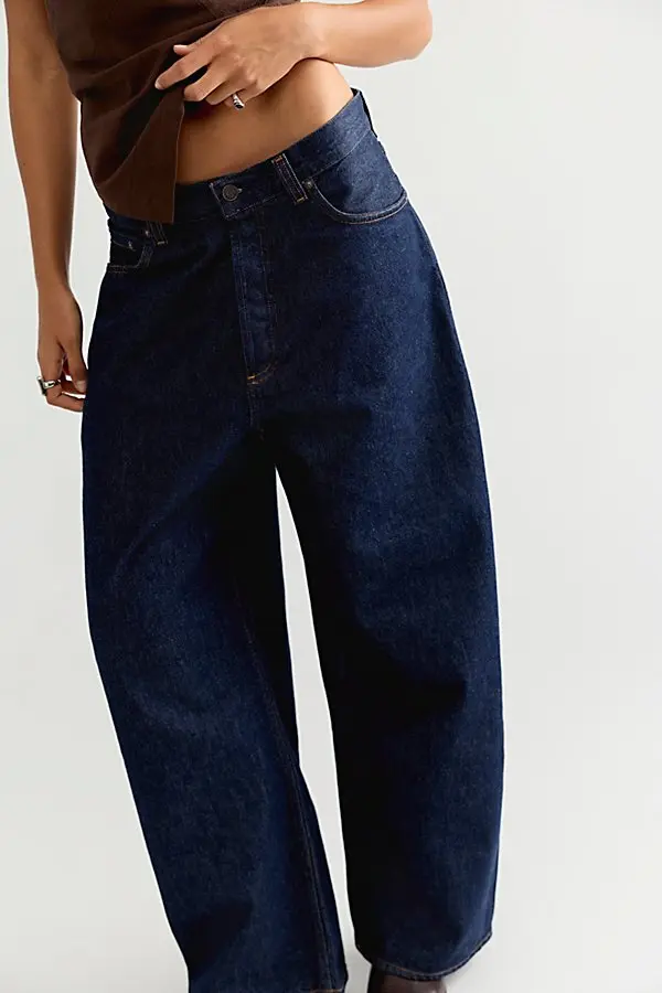 AGOLDE Rounded Baggy Jeans - Rinse