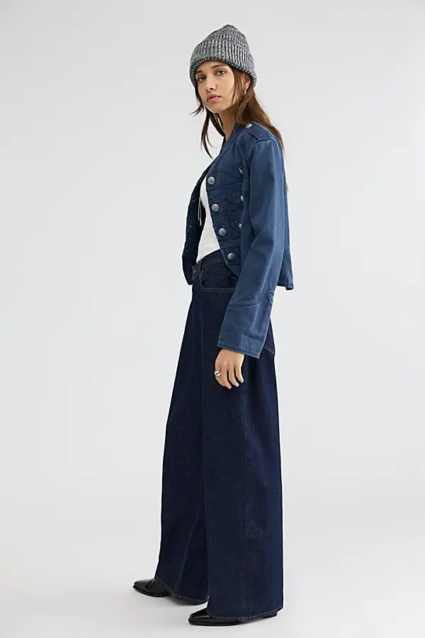 AGOLDE Rounded Baggy Jeans - Rinse