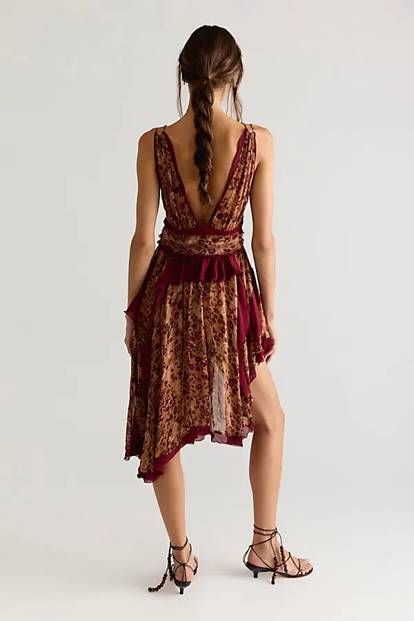 Free People Worn N' Wild Printed Tunic - Neutral Combo