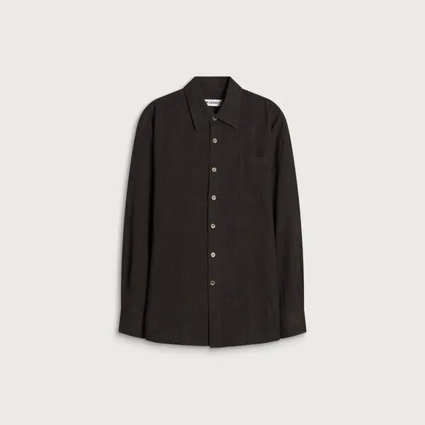 Our Legacy Check Grid Cloth Borrowed Shirt