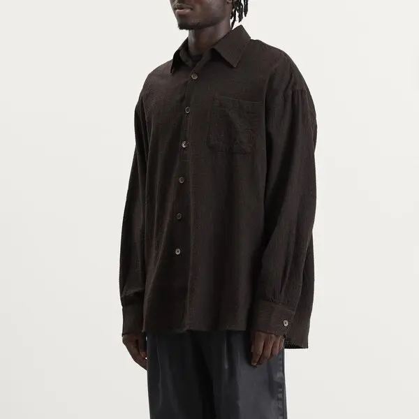 Our Legacy Check Grid Cloth Borrowed Shirt