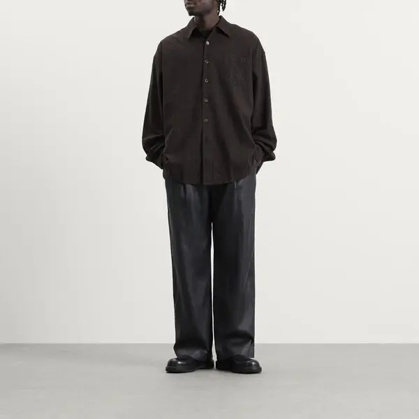Our Legacy Check Grid Cloth Borrowed Shirt