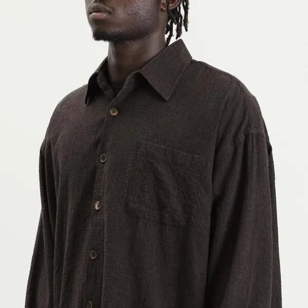 Our Legacy Check Grid Cloth Borrowed Shirt
