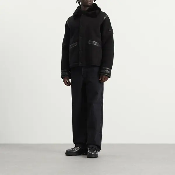 Stone Island Ghost Suede Sheepskin Jacket