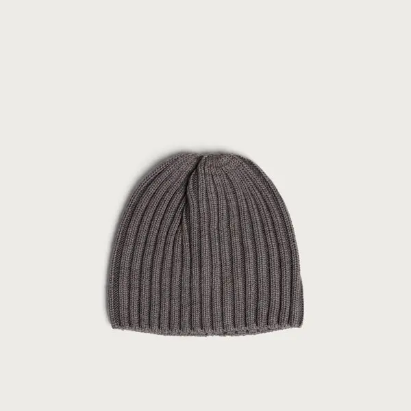 Our Legacy Stripe Dry Merino Wool Boston Beanie - Sage