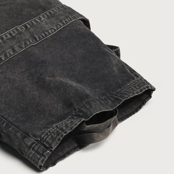Our Legacy Indigo Canvas Sling Bag - Deep Blue