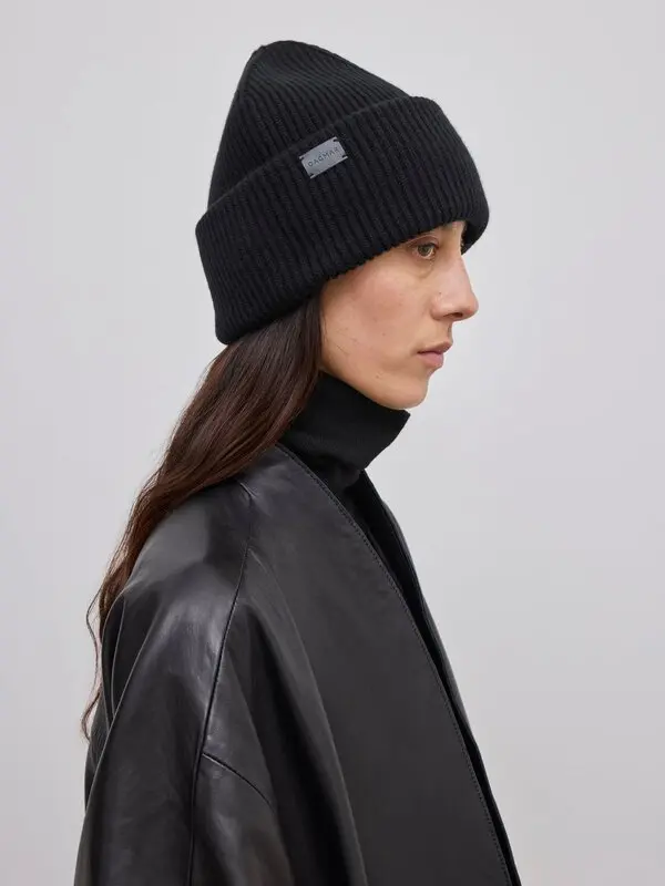 HOUSE OF DAGMAR Wool Cash Beanie