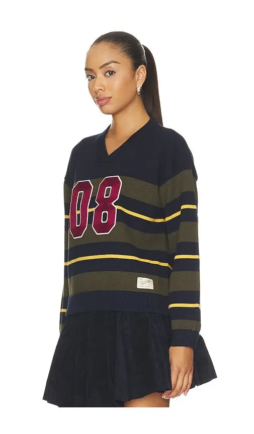 Sea Mina Novelty V-neck Sweater