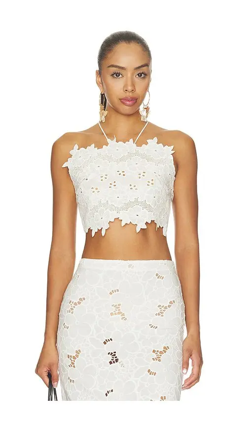 KETTEL ATELIER Klokkeblomst Crop Top