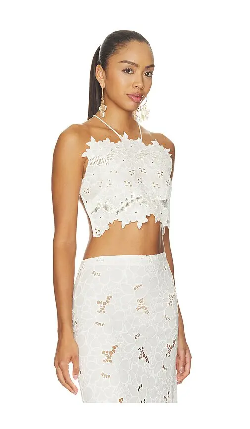 KETTEL ATELIER Klokkeblomst Crop Top