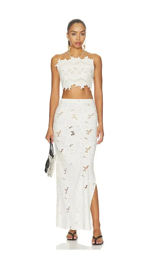 KETTEL ATELIER Klokkeblomst Crop Top