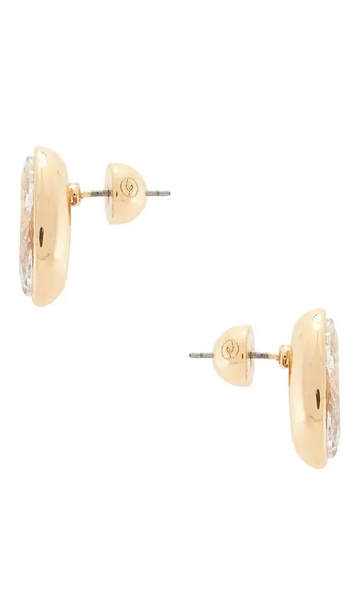 Ettika Crystal Marquise Stud Earrings
