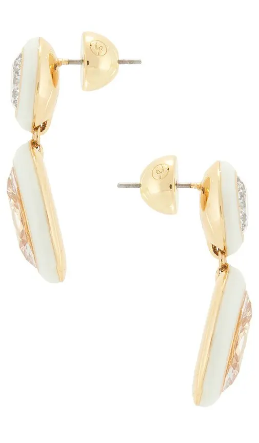 Ettika Duet Drop Earrings