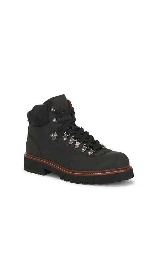 Polo Ralph Lauren Alpine Lite Leather And Suede Mid Cut Boot
