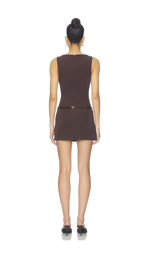 Superdown Chara Dress In Brown