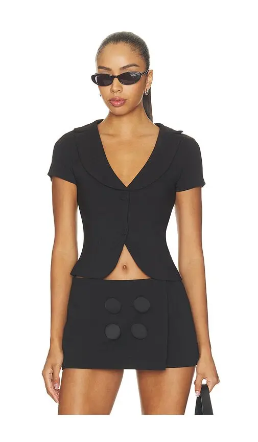 ALL THE WAYS Laurel Short Sleeve Blazer