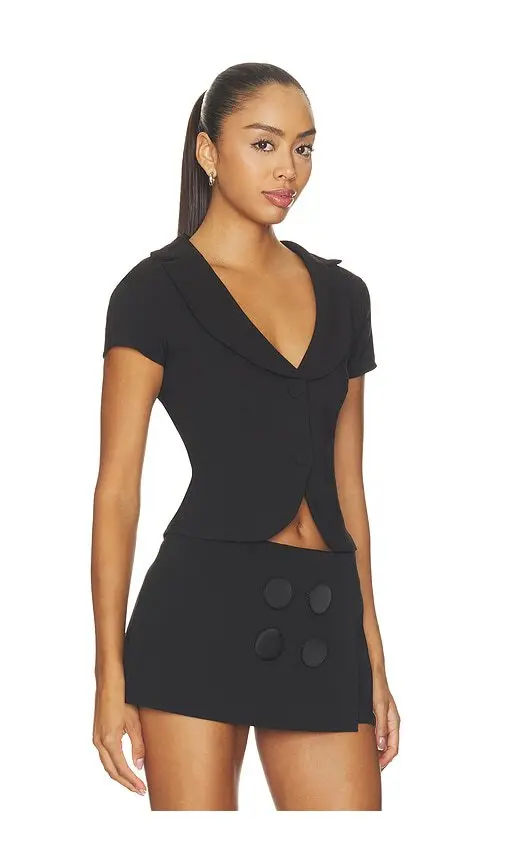 ALL THE WAYS Laurel Short Sleeve Blazer