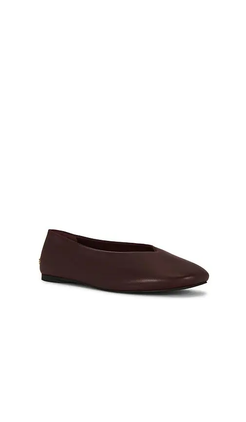 ANINE BING Leather Ana Flat