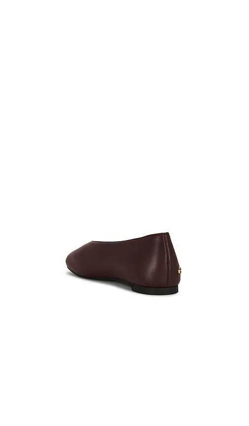 ANINE BING Leather Ana Flat