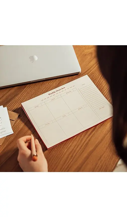 Papier Weekly Desk Planner