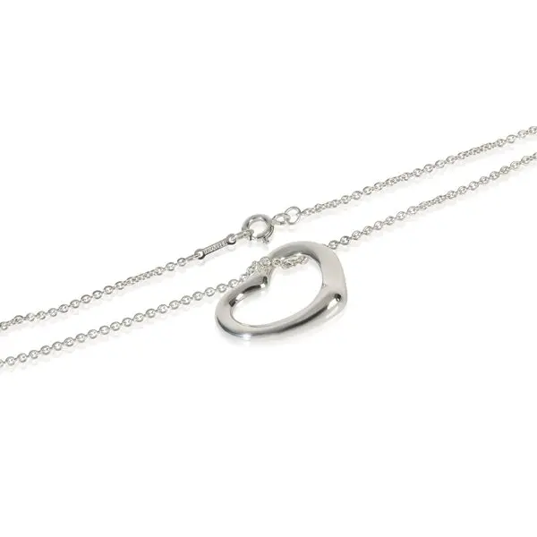 Tiffany & Co. Sterling Silver Elsa Peretti Open Heart Pendant