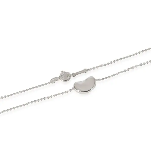 Tiffany & Co. Sterling Silver Elsa Peretti Bean Pendant Necklace - Sterling_silver