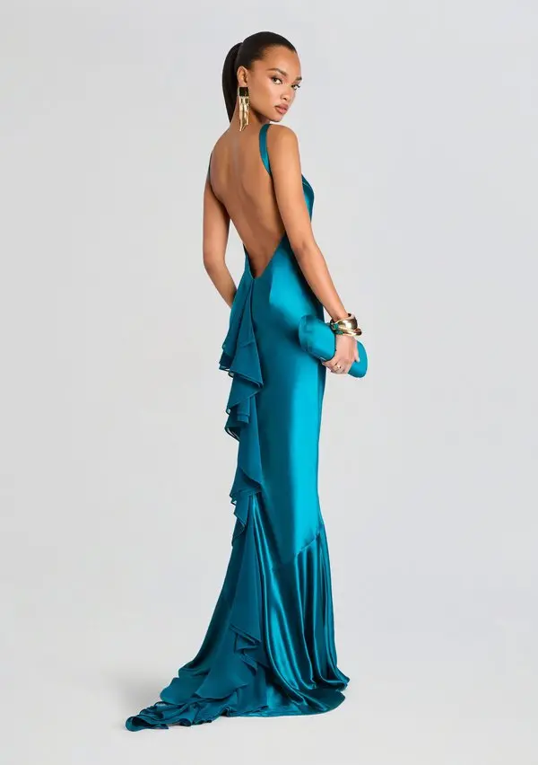 Retrofete Ambrosia Dress - Sarcelle