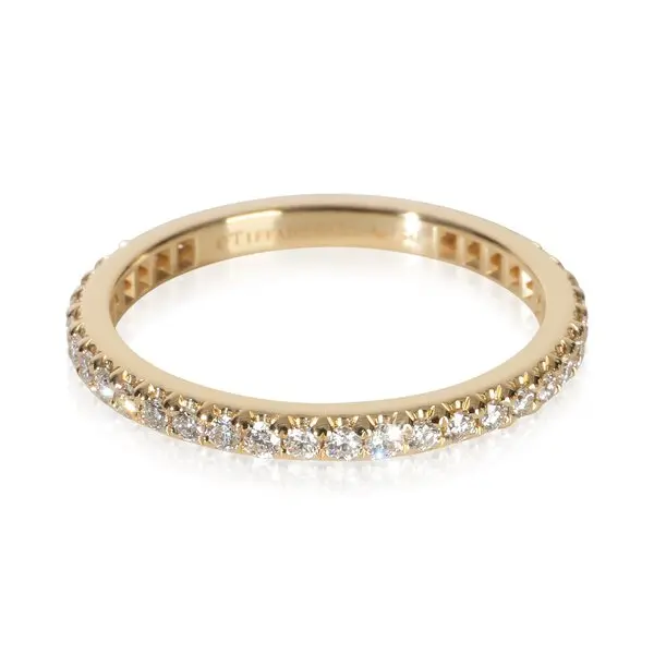 Tiffany & Co. Soleste Diamond Eternity Band Ring - Yellow_gold