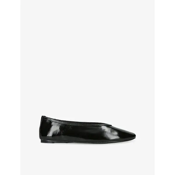 Steve Madden Leni Patent-leather Pumps - Black