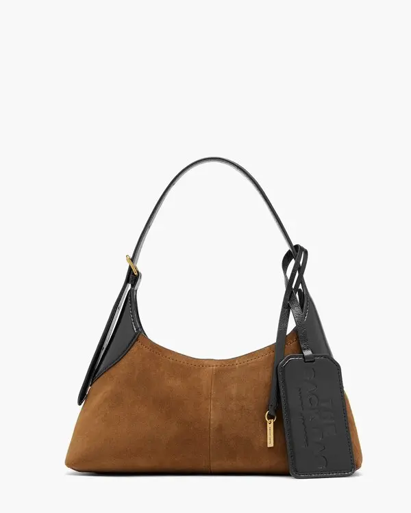 Marc Jacobs Suede Belted Sack Bag - Copper