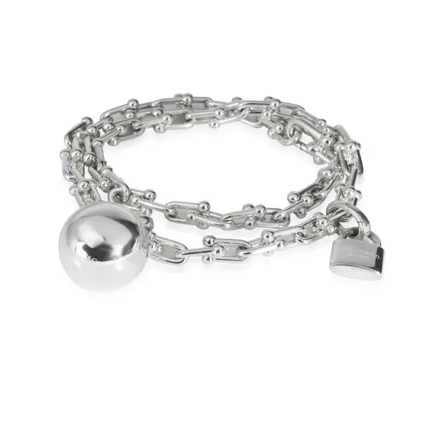 Tiffany & Co. Sterling Silver Hardwear Small Wrap Bracelet - Sterling_silver