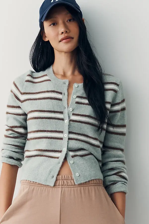 Z Supply Meda Cardigan Sweater - Aqua Cloud