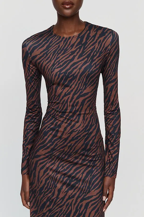 Anthropologie Slim Knit Maxi Dress