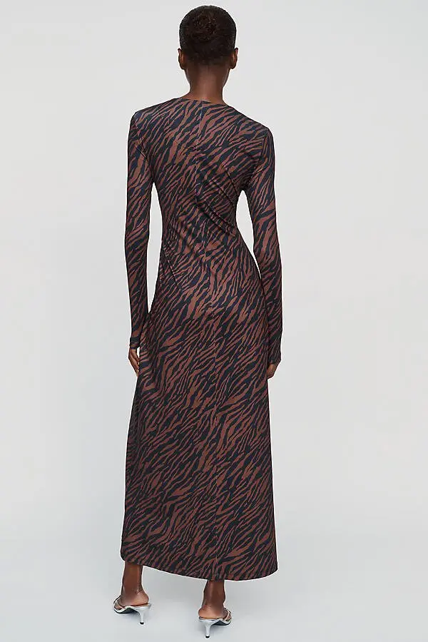 Anthropologie Slim Knit Maxi Dress