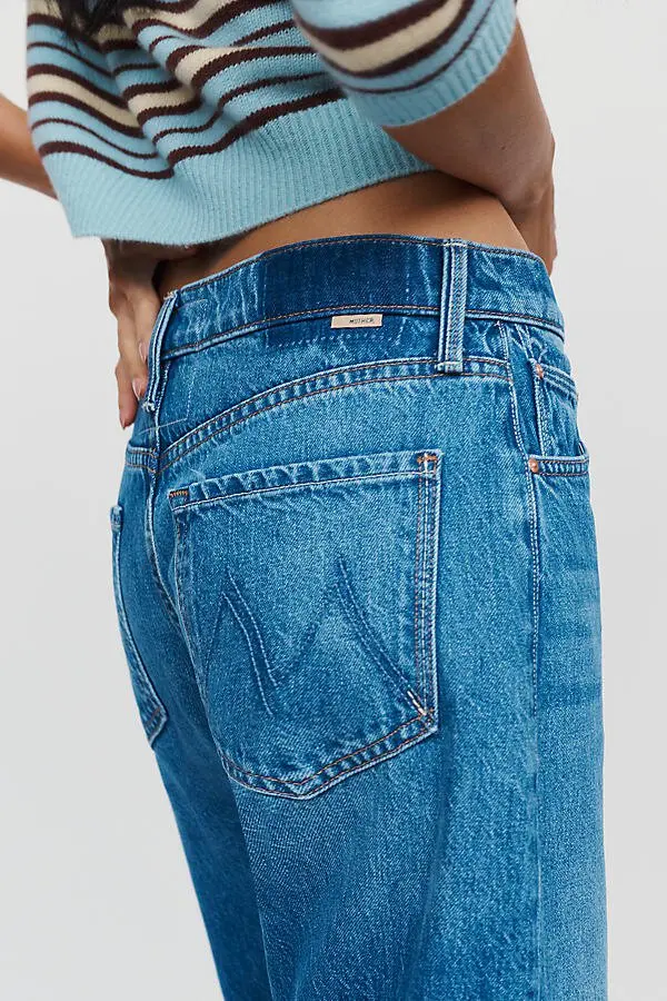 MOTHER The Dodger High-rise Flood Jeans