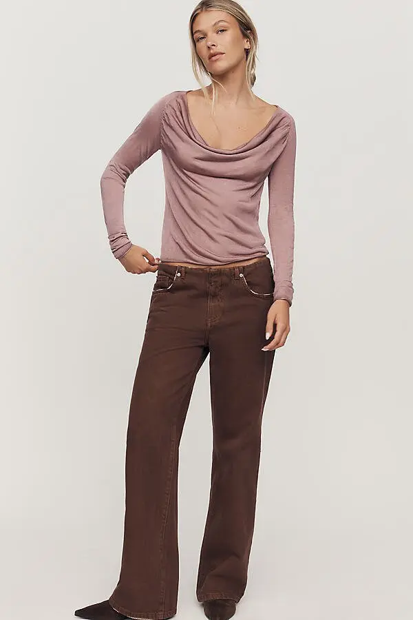 Anthropologie Sensual Pullover Top