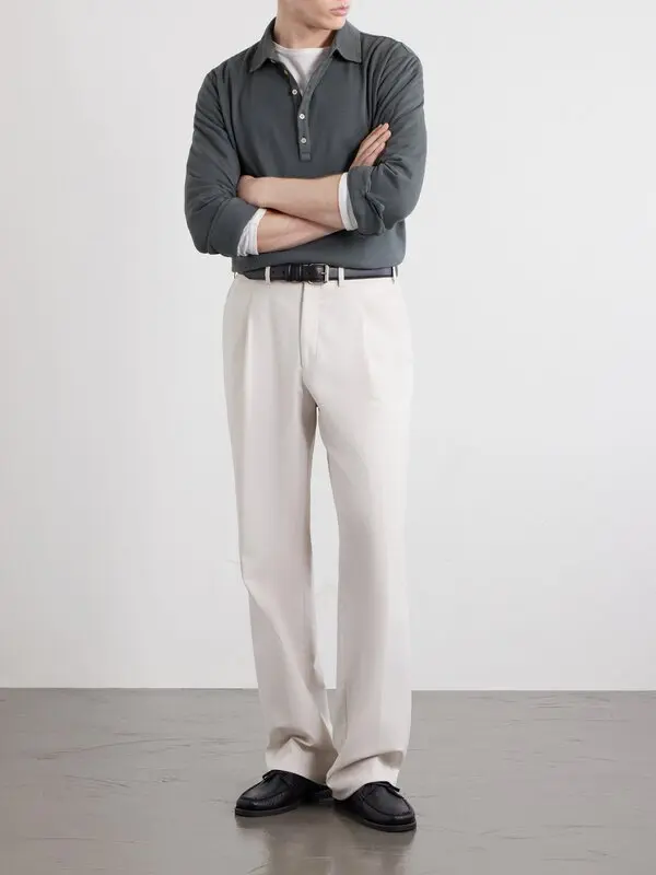 Massimo Alba Raya Cotton-jersey Polo Shirt