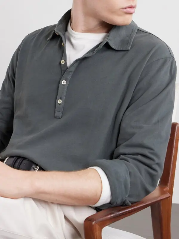 Massimo Alba Raya Cotton-jersey Polo Shirt